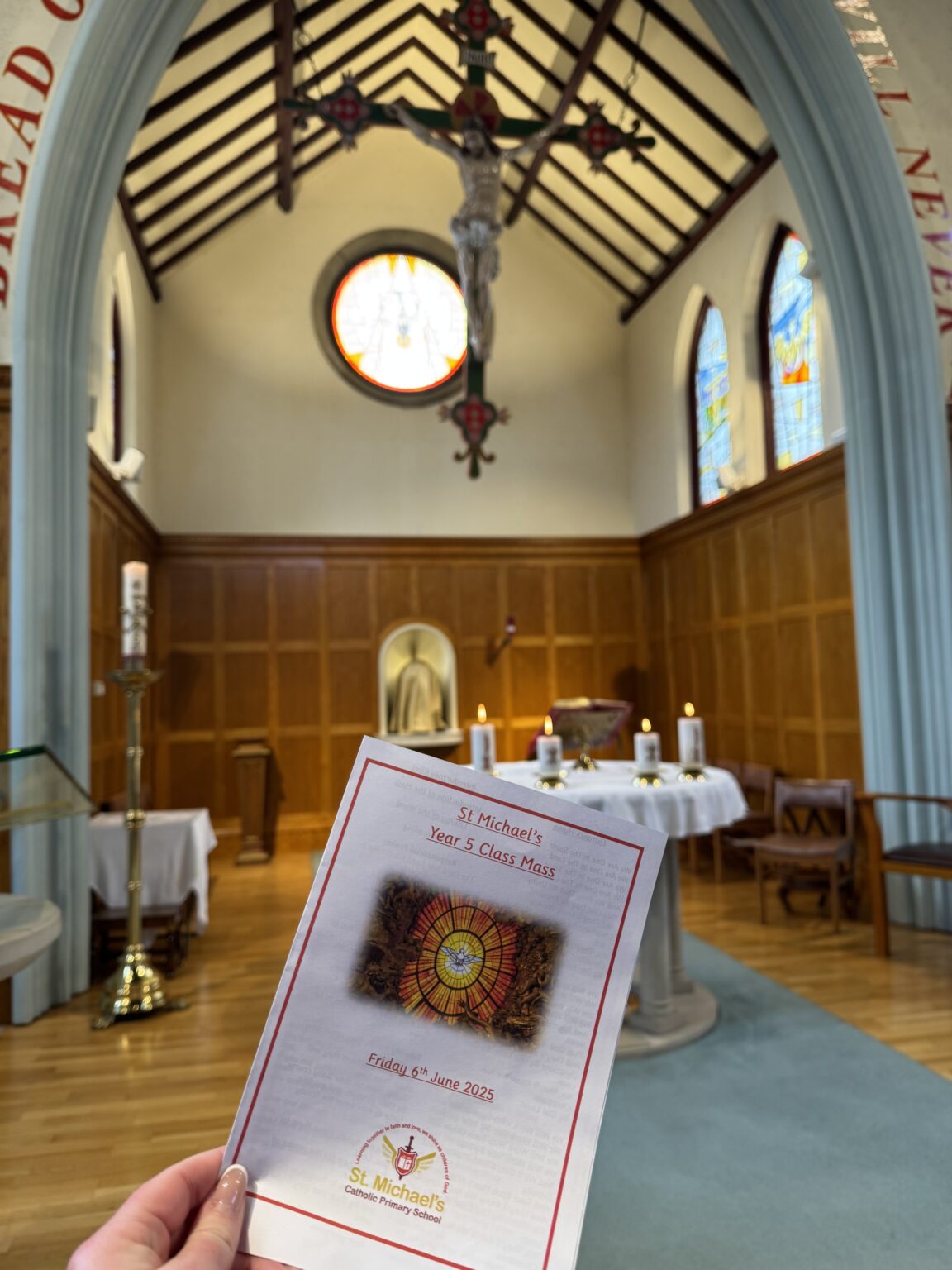 Y5 Class Mass – St Michaels Catholic Primary School, Houghton