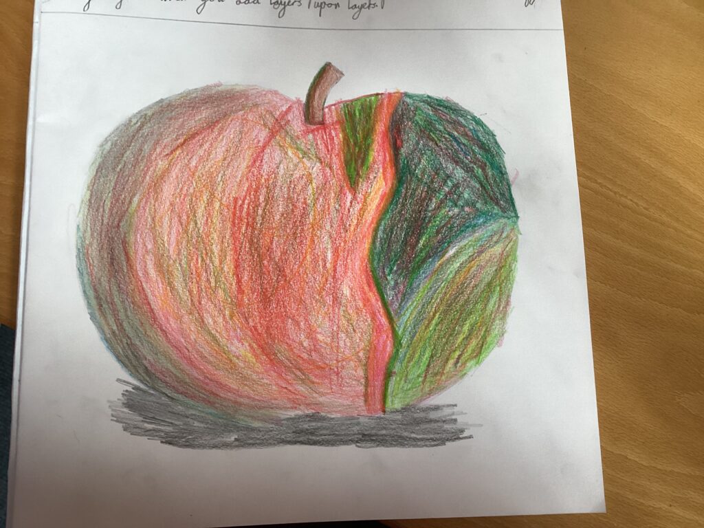 Y6 observational drawings – St Michaels Catholic Primary School, Houghton