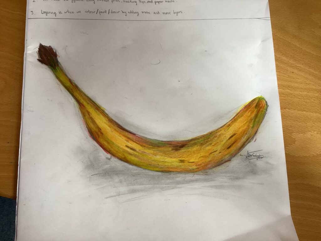 Y6 observational drawings – St Michaels Catholic Primary School, Houghton