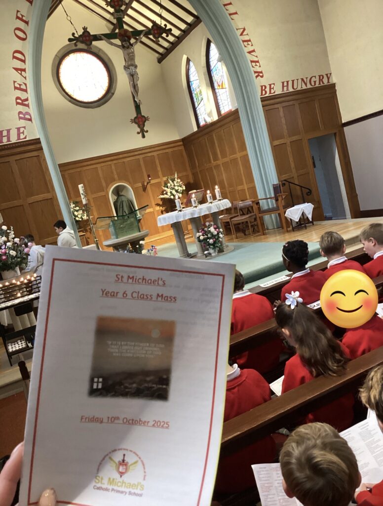 Y6 Class Mass – St Michaels Catholic Primary School, Houghton